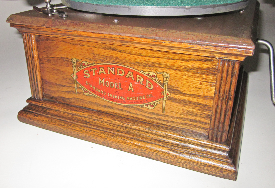 The original cabinet decal.